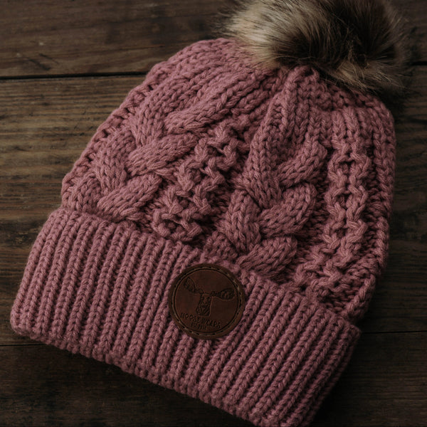 Cable Knit Hat - Moose Wears
