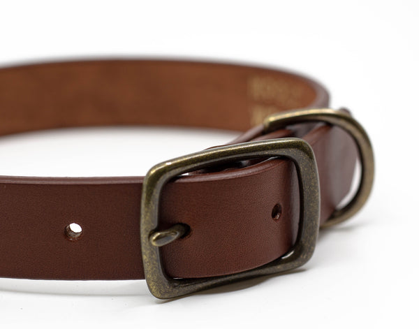 Magnolia Leather Collar - Moose Wears