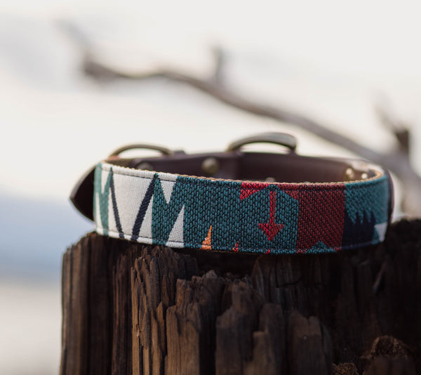 Toketee - Water Resistant Pendleton Dog Collar - Moose Wears