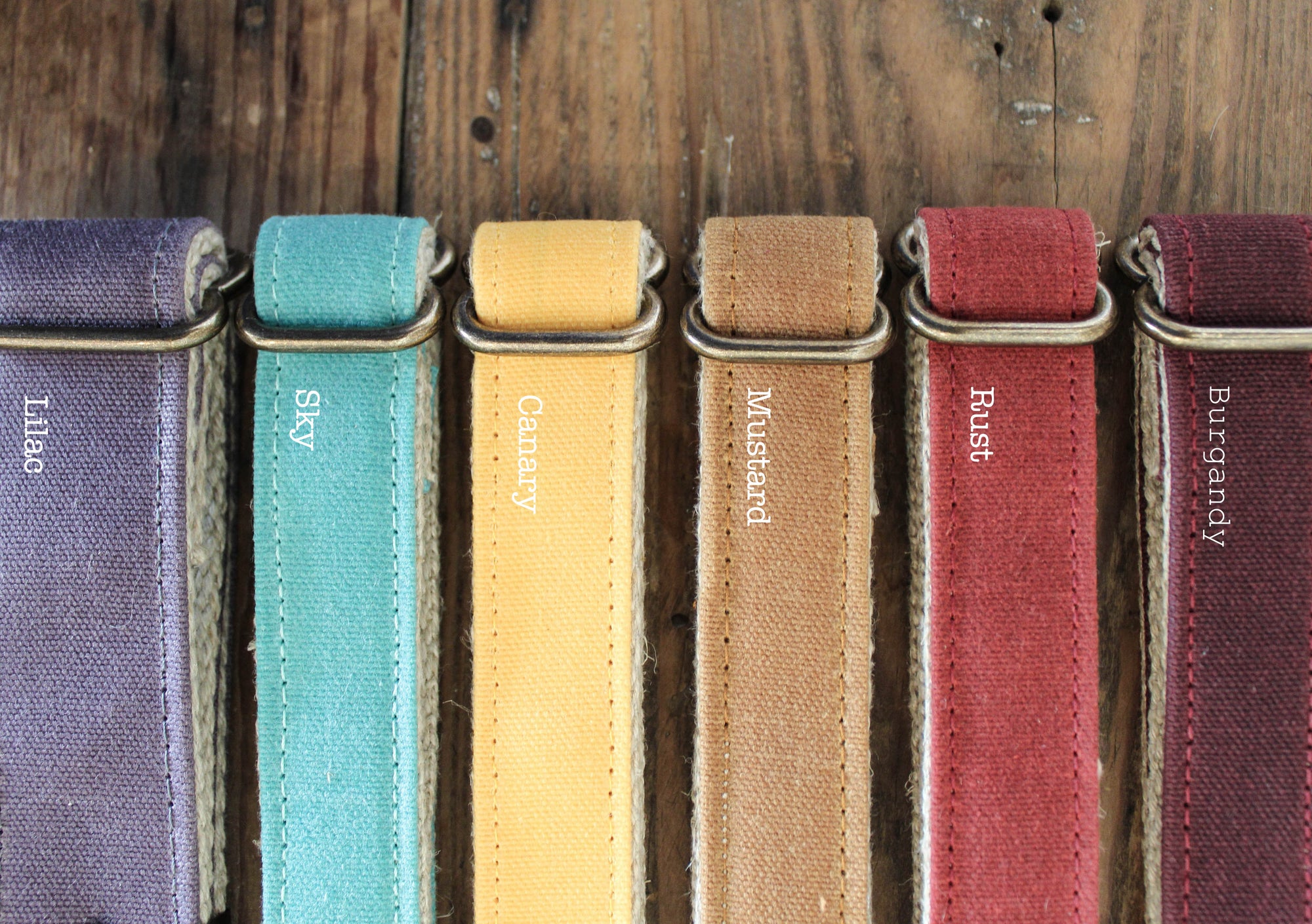 Waxed Canvas Dog Collar - Moose Wears
